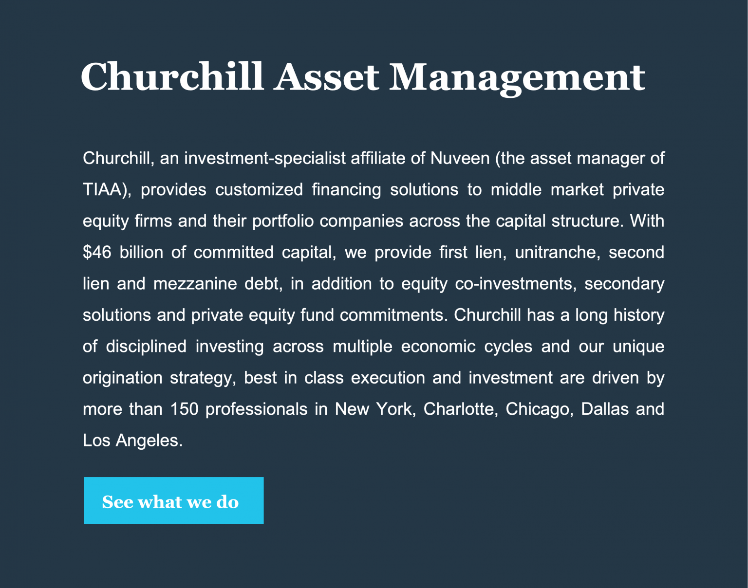 The Lead Left – Your Tour Guide to Private Capital@